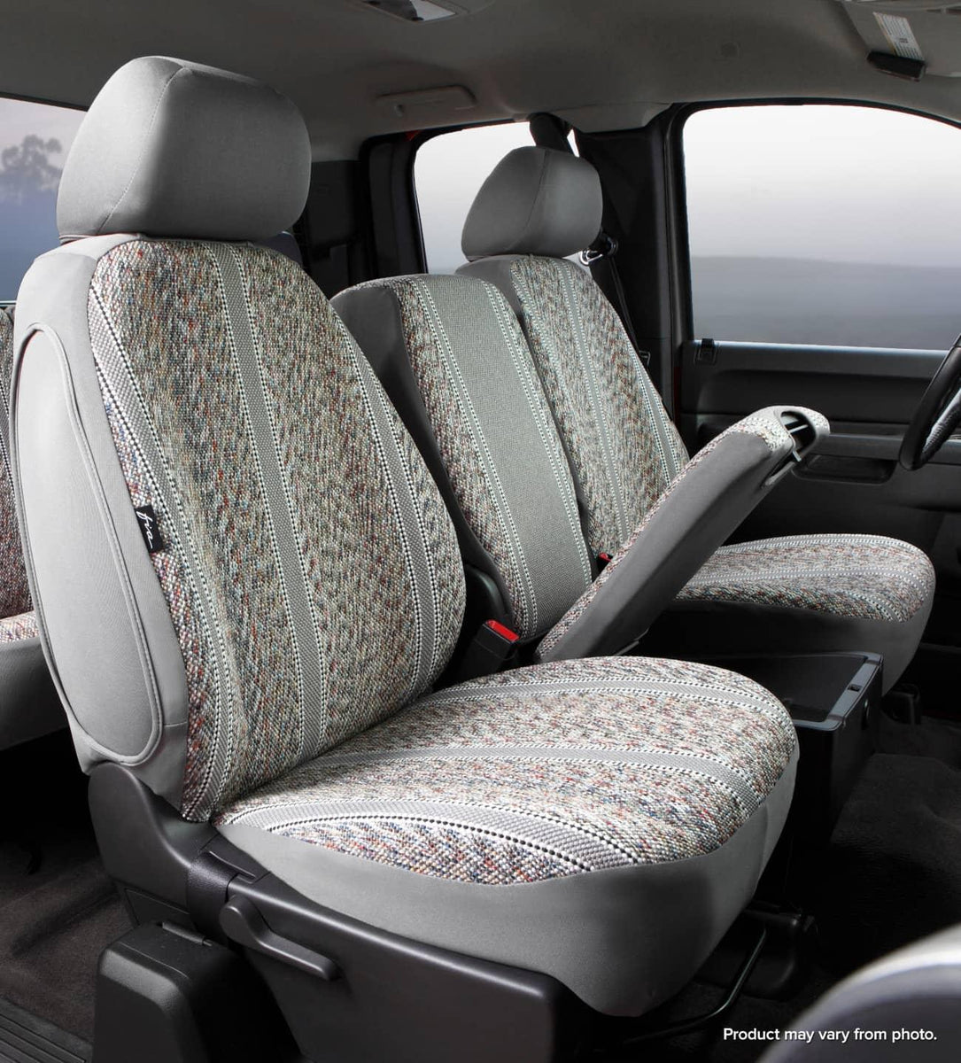 40/20/40 FRONT SEAT COVER 18-26 F150/ 18-26 SUPER DUTY REGULAR CAB ...